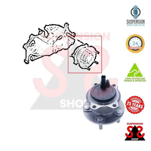 REAR AXLE WHEEL Hub Suit FORD AUSTRALIA Focus 2.0 GDI FOCUS Saloon (LW) $233.73 - PicClick AU