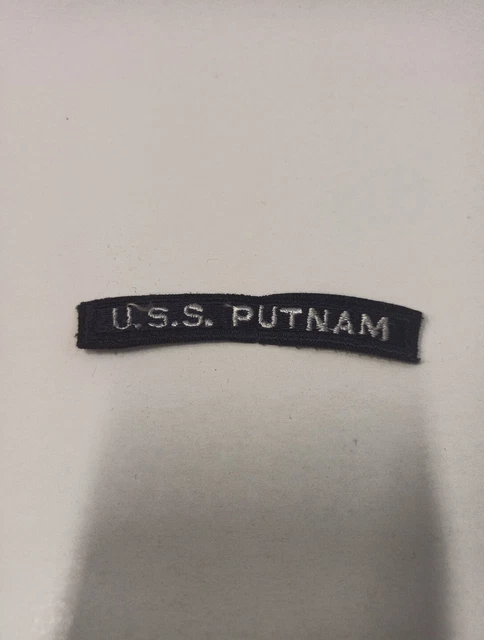 PATCH ARMÉE US Navy Tab USS PUTNAM original EUR 6,00 - PicClick FR