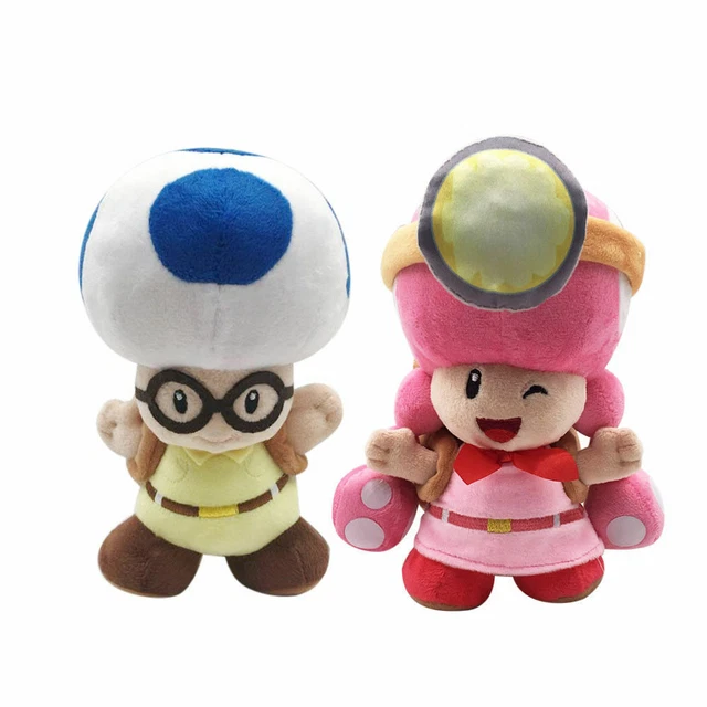 SUPER TOAD MARIO Bros Captain Toadette Backpack Rucksack Plüsch ...