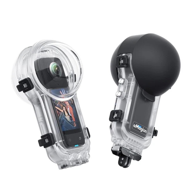 60M INVISIBLE DIVE Case for Insta360 X5 Action Camera Accessories £39. ...