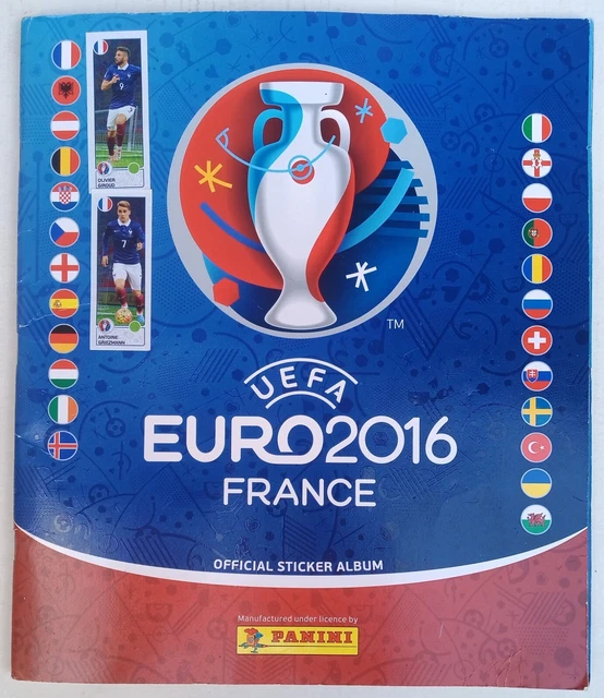 ALBUM PANINI UEFA Euro 2016 France 483 Stickers EUR 24,99 - PicClick FR