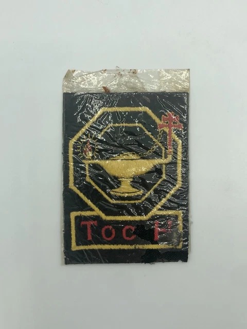 TOC H BLAZER Badge British Army WW1 WW2 Christian Movement Talbot House ...