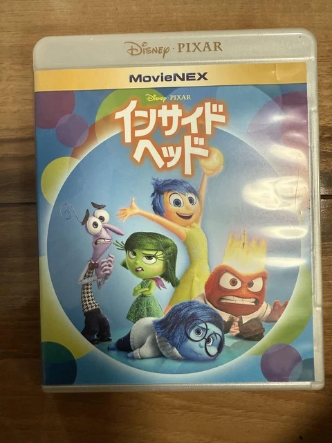 DISNEY PIXAR INSIDE Out Blu-ray Japan with Original Disk Japan w4 £28. ...