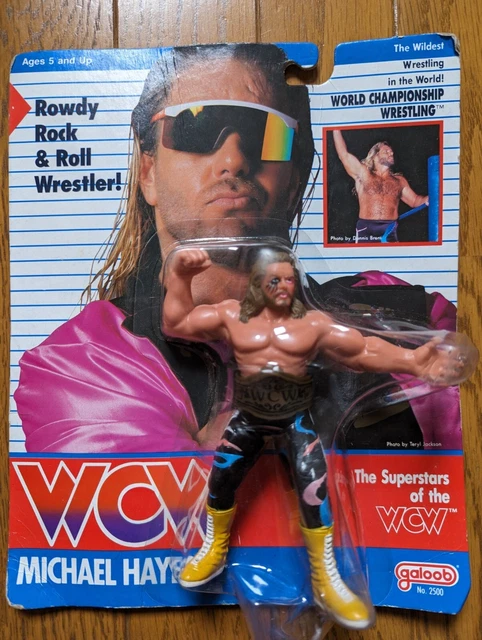 WCW GALOOB MICHAEL Hayes UK EXCLUSIVE Figur Wrestling WWF EUR 171,51 ...