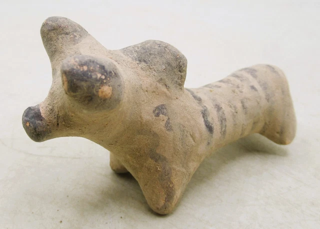ANCIENT INDUS VALLEY Terracotta Harappan Bull Figurine. Circa 2200 ...