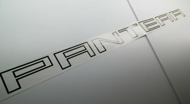 NEW 1970-1991 DETOMASO Pantera GT4 Outline Side Decal Kit Group 4 De ...
