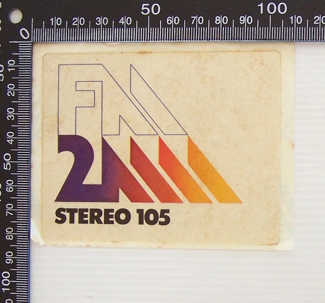 VINTAGE STEREO 105 2Mmm Triple M Sydney Radio Station Advertising Promo ...