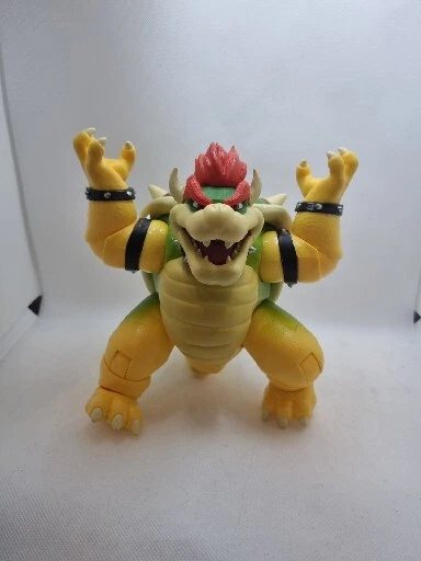 OFFICIAL SUPER MARIO Bros Movie Fire Breathing Bowser (18cm Kids Toy £ ...