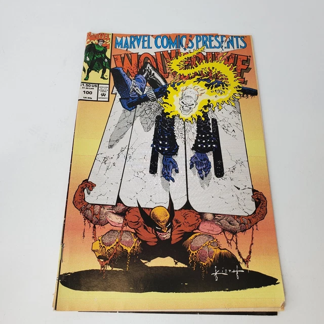 BANDE DESSINÉE MARVEL Comics Presents Vol.1, #100 Wolverine Ghost Rider 1992 EUR 4,86 - PicClick FR