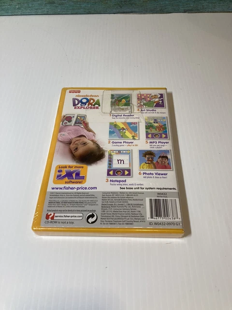 FISHER PRICE IXL Learning System "Dora The Explorer With 3D Game ...