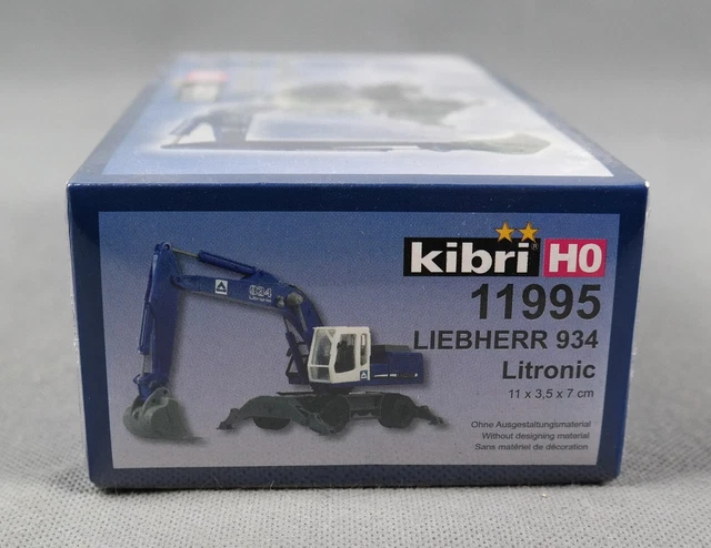 KIBRI 11995 [H0,BAUSATZ] LIEBHERR 934 Litronic mit Radfahrwerk ...
