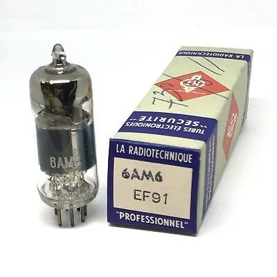 VANNE À TUBE à vide 6AM6 EF91 RADIOTECHNIQUE EUR 5,24 - PicClick FR