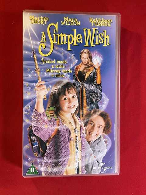 A SIMPLE WISH VHS PAL Video Tape 2001 £5.00 - PicClick UK