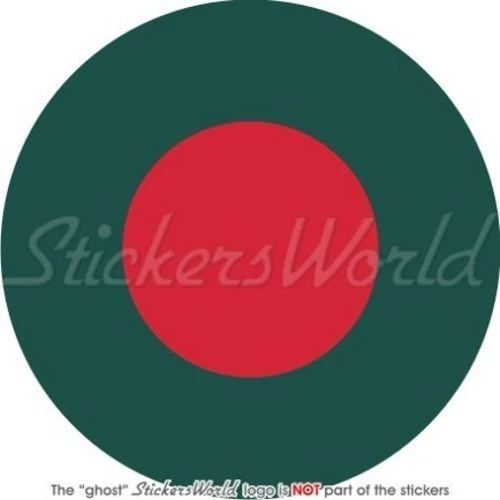 BANGLADESH BANGLADESHI AIRFORCE Aircraft Roundel Vinyl Decal, Sticker 4 ...