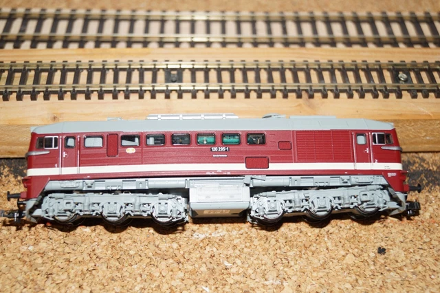 SPUR TT DIESELLOK Roco BR 120295-1 digital Wenig Anlagenbetrieb DR EUR ...