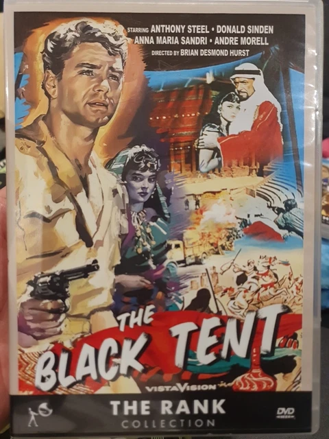 THE BLACK TENT Dvd Rare Cult Film Anthony Steel & Donald Sinden Rank ...
