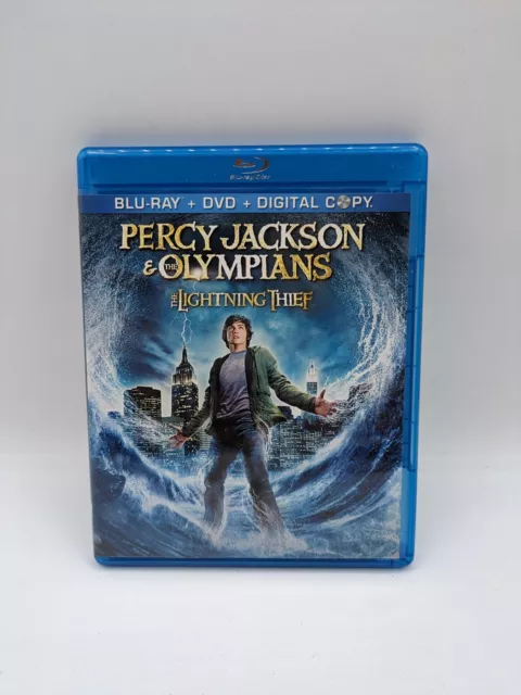Percy Jackson The Olympians The Lightning Thief Blu Ray Dvd 2010