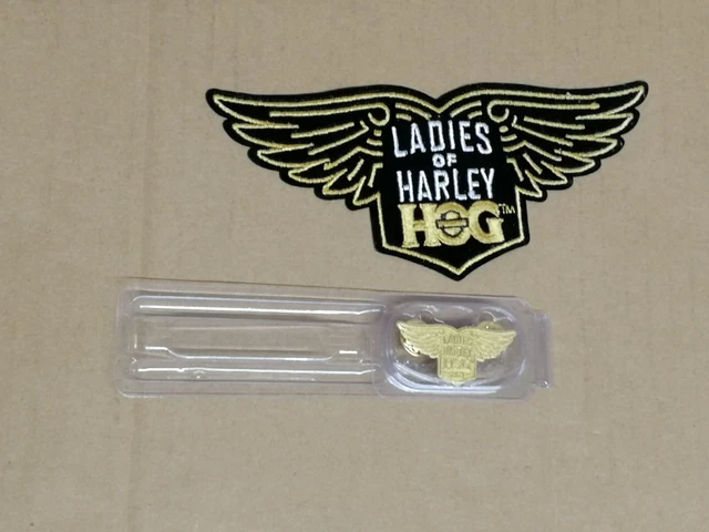 HARLEY DAVIDSON HOG Ladies Of Harley Patch Badge & Pin Badge 2021 (0622 ...