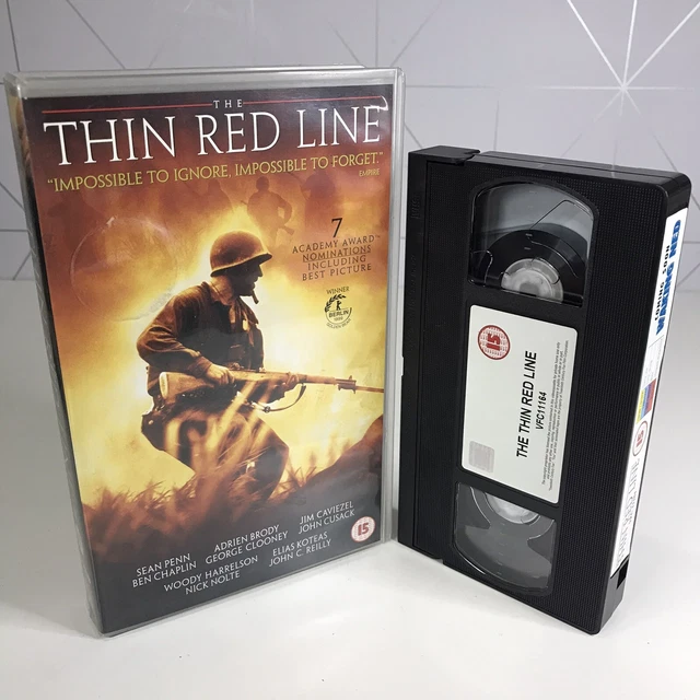 THE THIN RED Line VHS Video Tape Big Box Rental Version £2.99 - PicClick UK