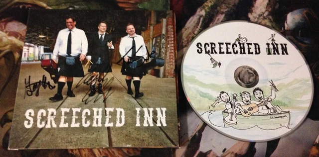 SCREECHED INN NEWFOUNDLAND NEWFIE CD Canadian Celtic Rock SIGNED Greg ...