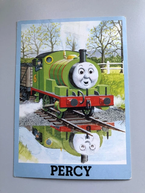 PERCY THE SMALL Engine, Thomas The Tank Engine, Vintage Story Card ...