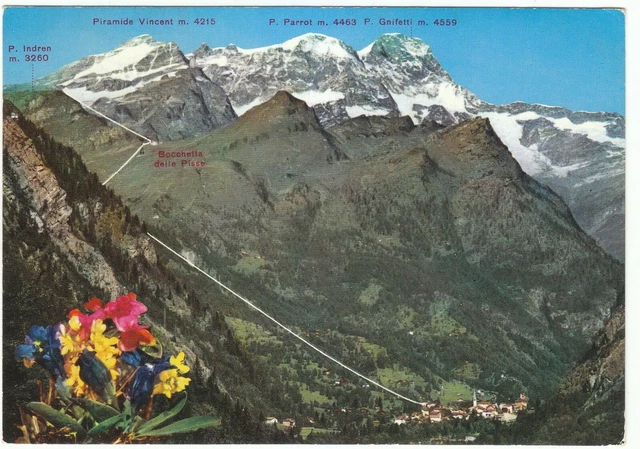 NUOVA FUNIVIA ALAGNA - Monte Rosa Punta Indren - Anni '80 - VG EUR 3,99 ...