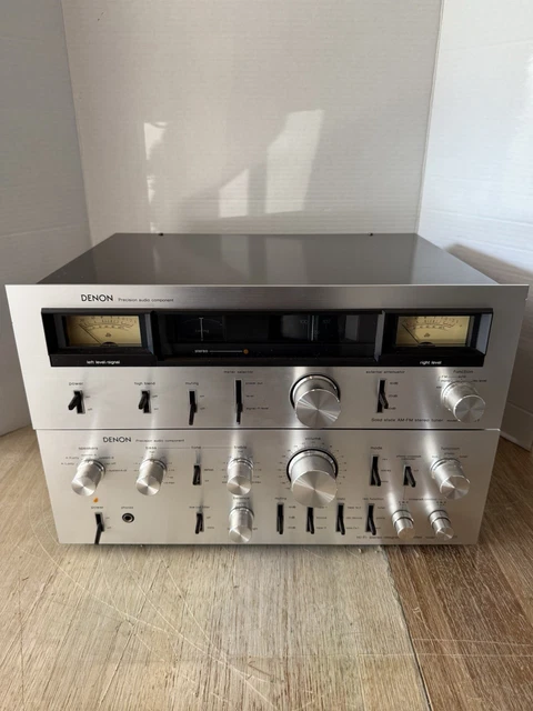 DENON PMA-501 STEREO Integrated Amplifier TU-501 Stereo Tuner Vintage ...