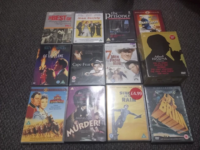 RETRO DVD BUNDLE 60's, 70's, 80's 12 GREAT DVD's, 1 IS A SERIES EUR 12 ...