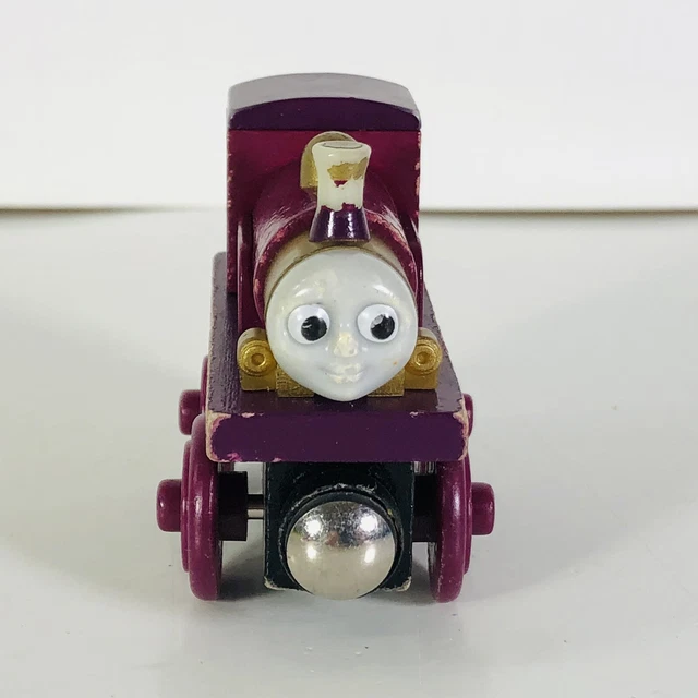 THOMAS THE TRAIN Lady Tank Engine Wooden Railway Rare Purple Gold ...