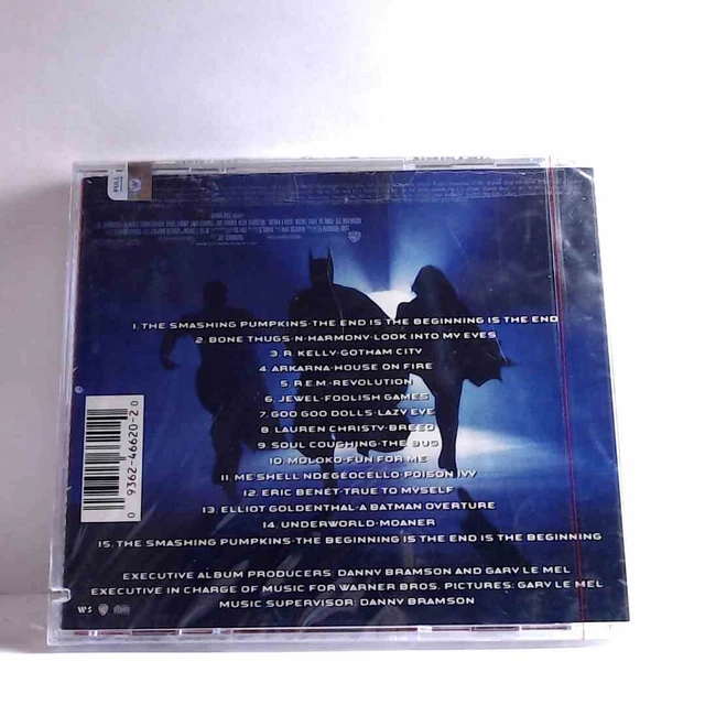 BATMAN & ROBIN: Music From And Inspired By (CD, US, 1997, Warner Bros ...