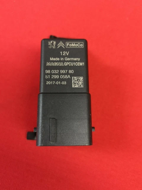 CITROEN C4 GRAND Picasso 1.6 Glow Plug Relay 9803299780 12V 2017 £17.85 ...