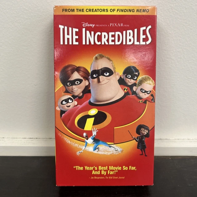 THE INCREDIBLES (VHS, 2005, VHS) With Insert TESTED £14.97 - PicClick UK