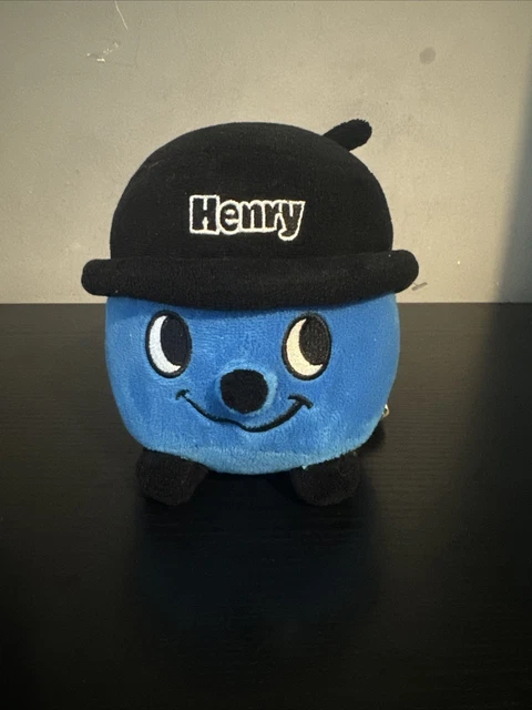 HENRY HOOVER HUGGABLE blue henry hoover plush soft toy Rare 7” Tall £44 ...