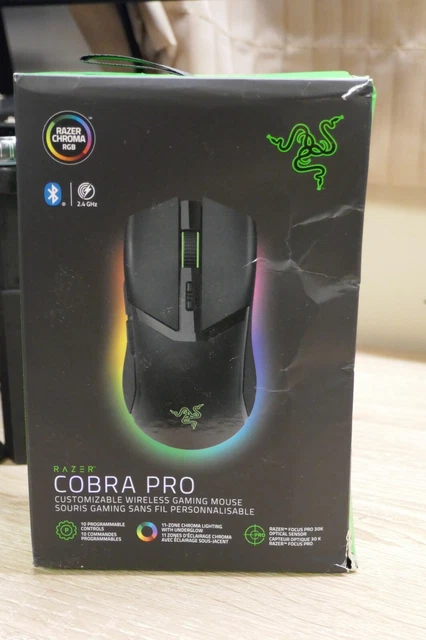 RAZER COBRA PRO Wireless Gaming Mouse 10 Customizable Controls- Chroma ...