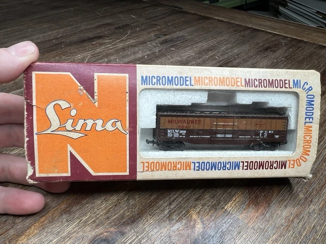 VINTAGE LIMA MICRO Model Train Carriage $44.00 - PicClick AU