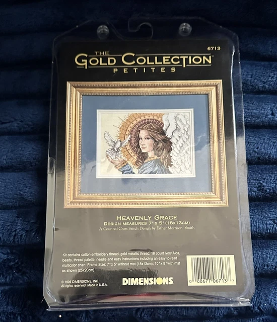 DIMENSIONS GOLD COLLECTION Petites Heavenly Grace Counted Cross Stitch ...