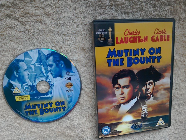 MUTINY ON THE Bounty DVD. Historical Drama (1935). Charles Laughton ...