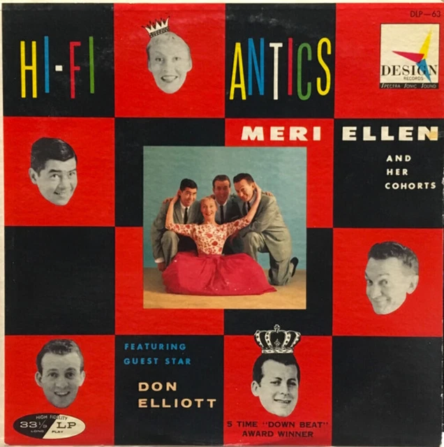 MERI ELLEN AND Her Cohorts Featuring Don Elliott And Howie Mann - Hi-Fi ...