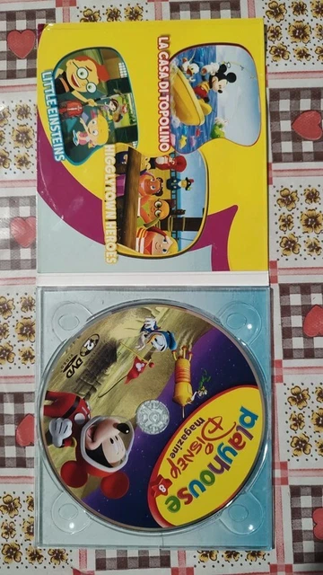 DISNEY PLAYHOUSE MAGAZINE DVD 8 topolino paperino pippo EUR 14,90 ...