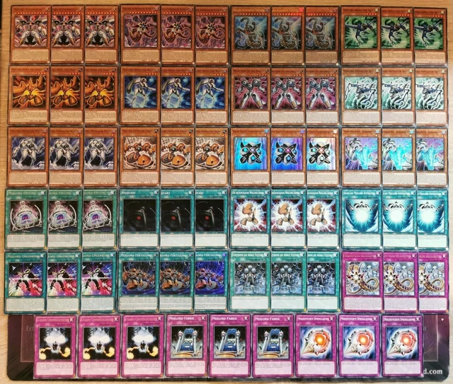 MEKLORD DECK/SET/CORE-TRISKELION,OBBLIGATO,NUKLEUS,WISEL,FERTIGUNG YU ...
