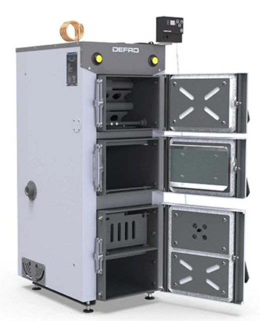 FESTBRENNSTOFFKESSEL DEFRO SMART Line FIREWOOD PLUS 24 kW ...