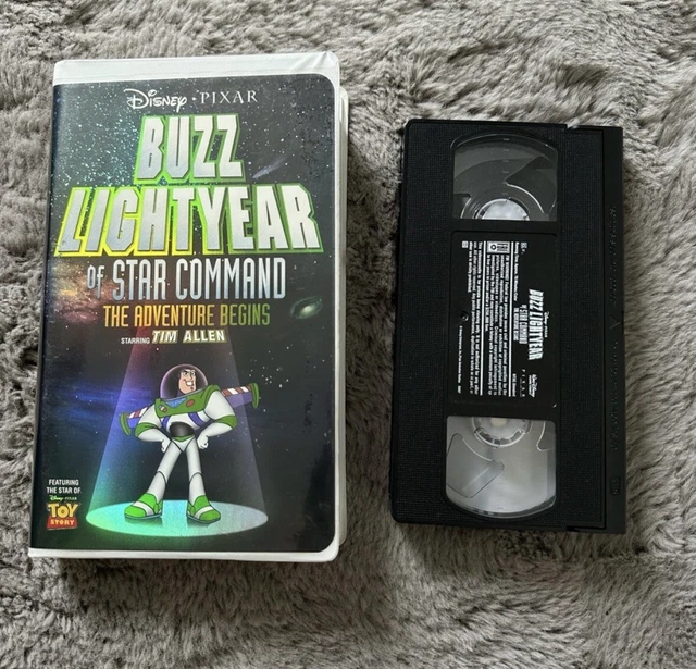 BUZZ LIGHTYEAR OF Star Command The Adventure Begins~VHS Clamshell ...
