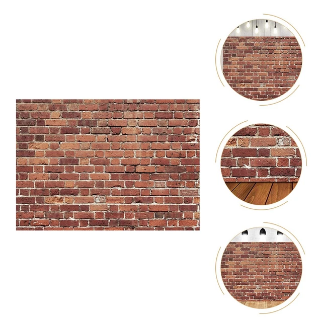 RUSTIC PHOTO BACKDROP Brick Wall for Portrait Backdrops Photography $40 ...