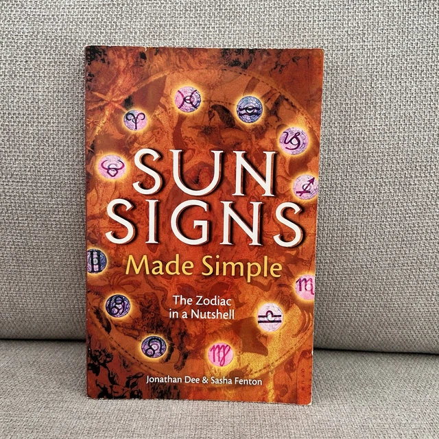 SUN SIGNS MADE Simple Book Sasha Fenton Jonathan Dee Astrology ...