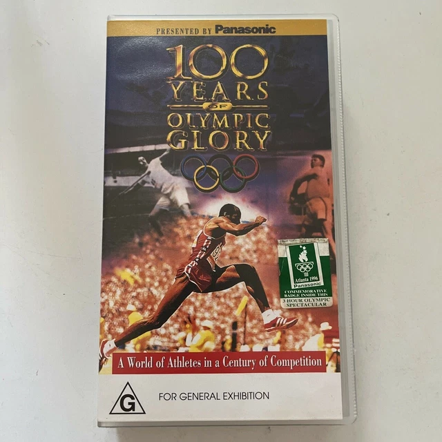 100 YEARS OF Olympic Glory (VHS, 1996) PAL $19.99 - PicClick AU