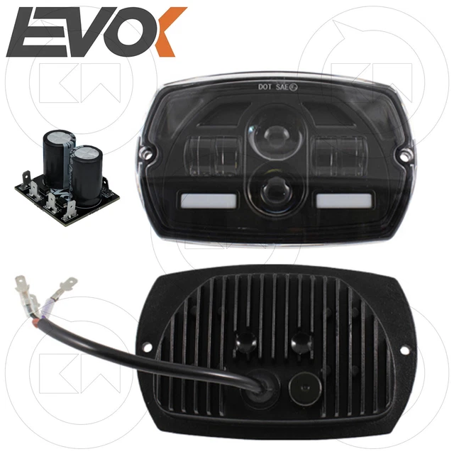 PHARE COMPLET AVANT Evok Iron Led VESPA 50 Special Elestart 1976 V5B4T ...