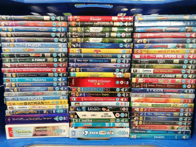 CHILDRENS KIDS FAMILY DVDs Disney Pixar Nickelodeon Dreamworks Lot Bundle #22860 £25.00 ...