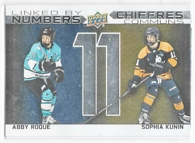 ABBY ROQUE SOPHIA Kunin PWHPA 2023-24 Tim Hortons Duos Linked by ...