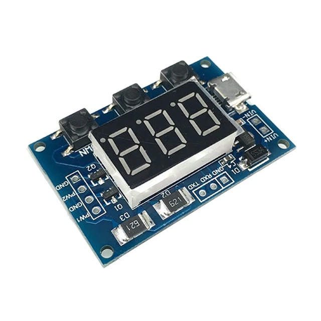 DC 5-30V MICRO USB 5V Power Independent PWM Generator 2 Channel Dual ... DC 5-30V MICRO USB 5V Power Independent PWM Generator 2 Channel Dual ...