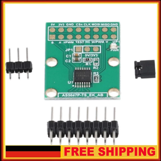 AS5047D AS5047P MAGNETISCHER Encoder SPI ABI-Port-Impuls SPI ABI-Impuls (AS5047P EUR 12,96 ...